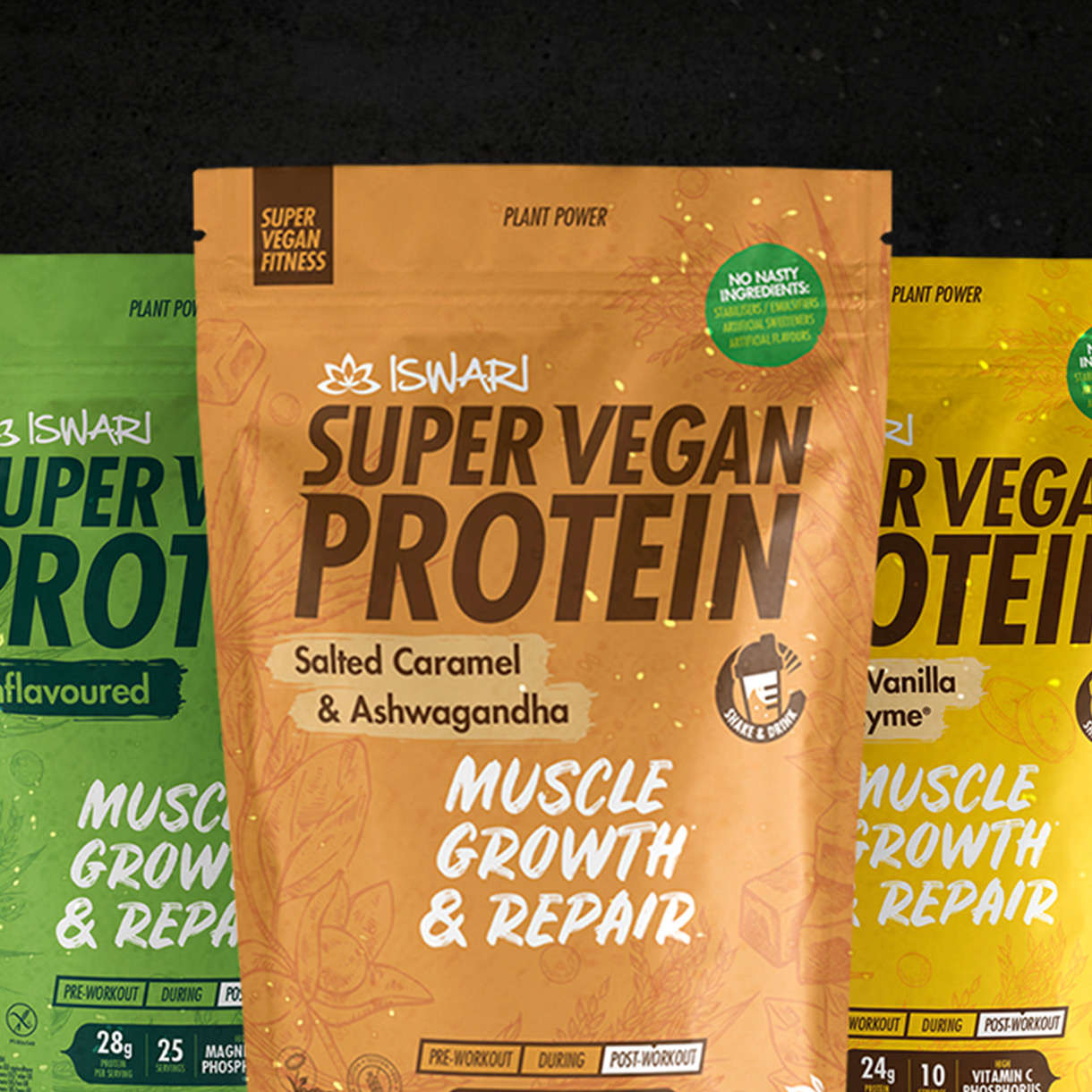 Proteína Vegetal Desportiva Iswari