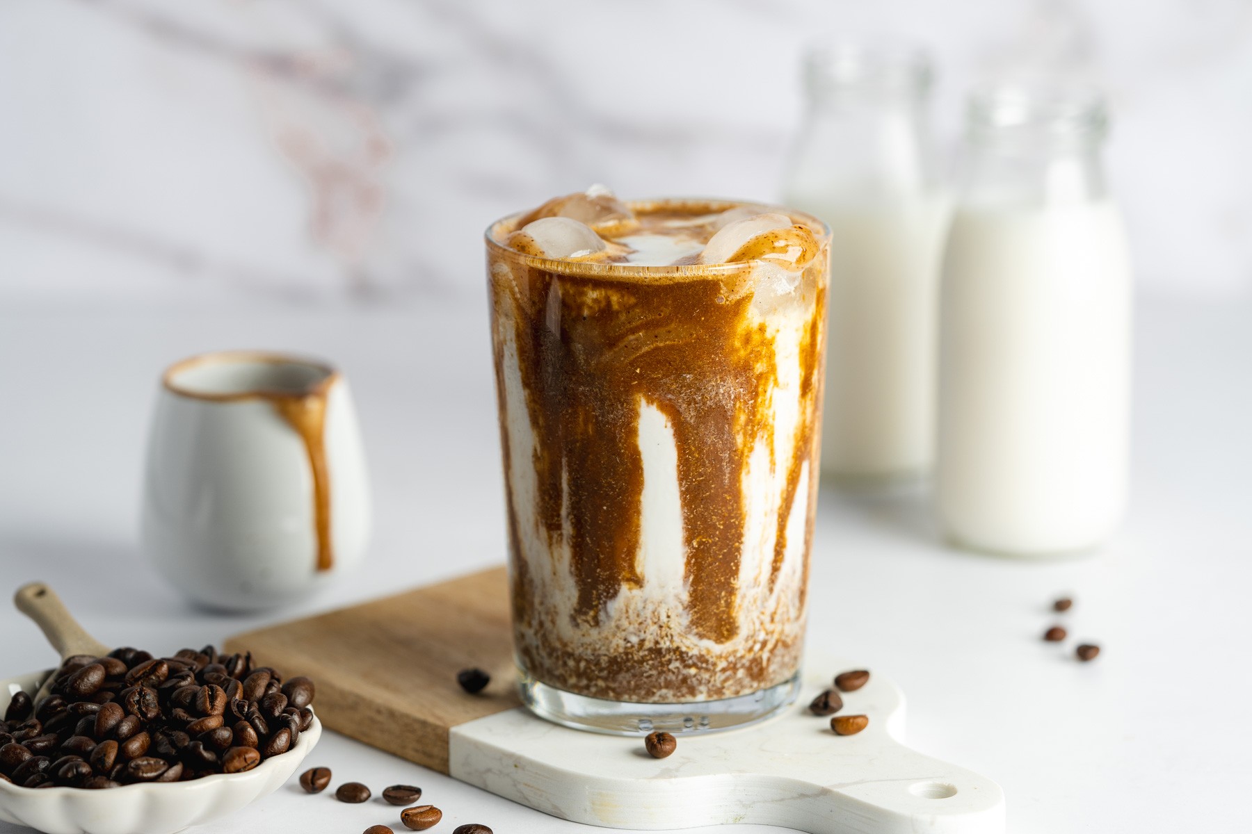Receita Mocha Latte com Caramelo Gelado