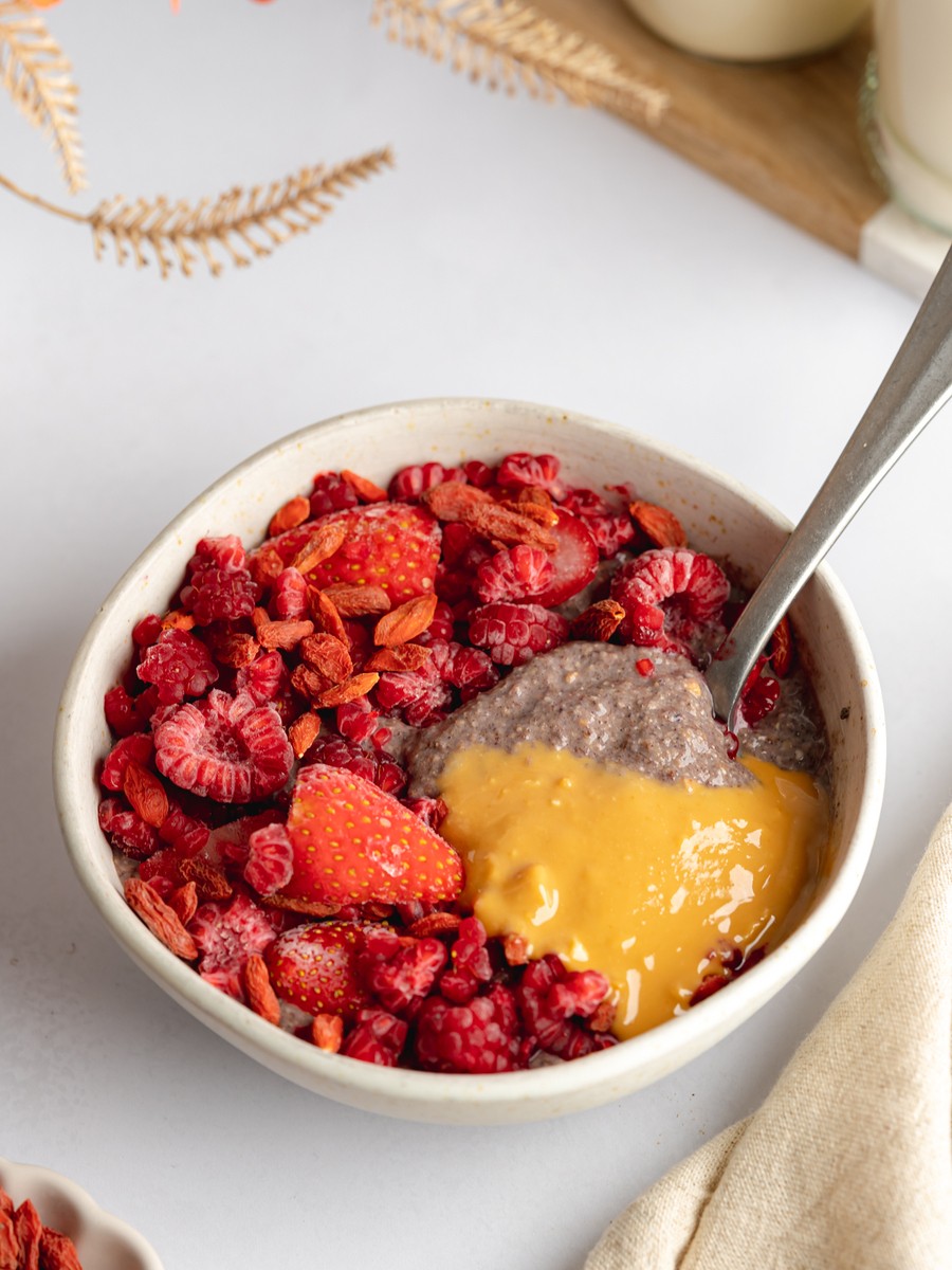 Recipe Buddha Acai Strawberry Banana Bowl