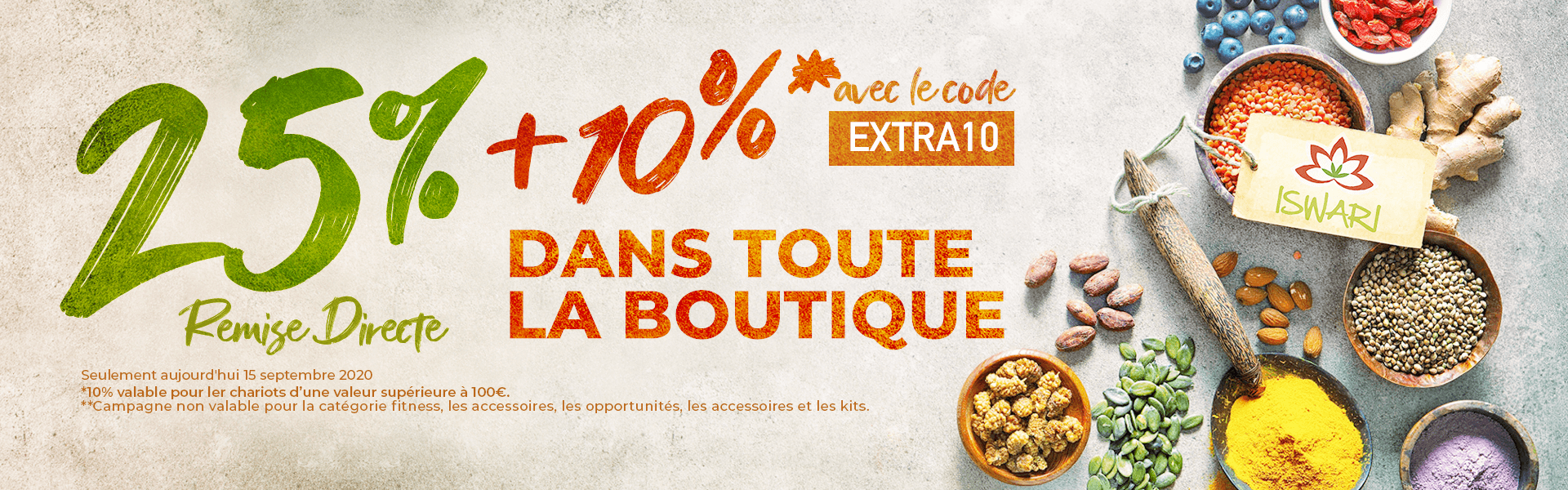 Iswari World - Votre magasin en ligne de superaliments