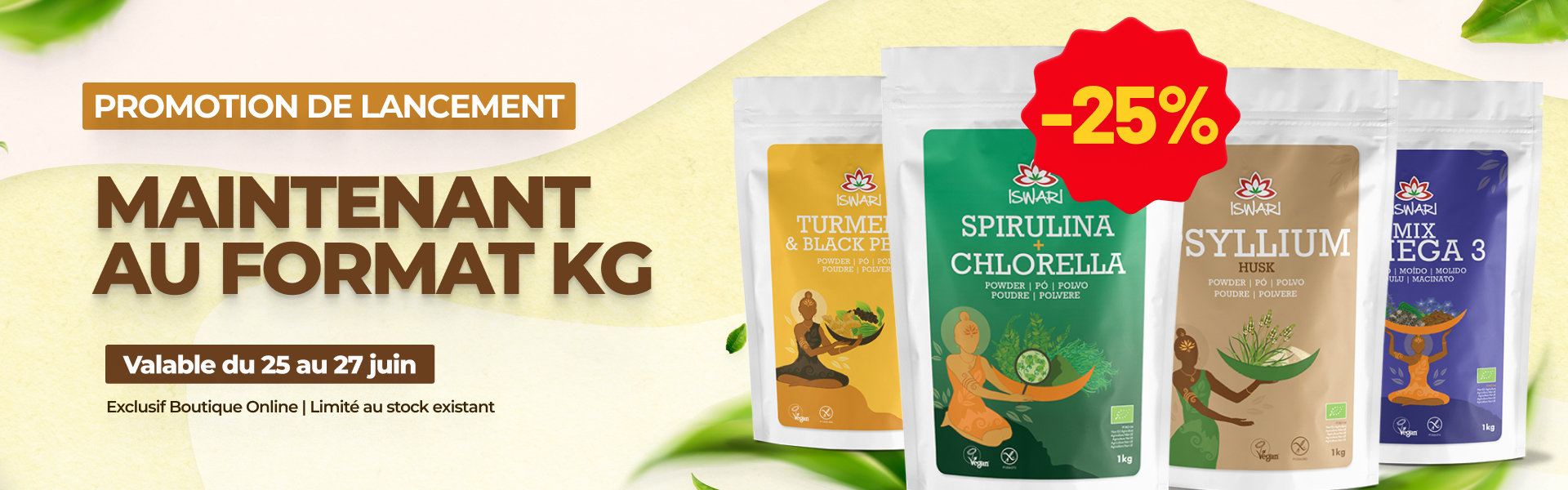 Iswari World - Votre magasin en ligne de superaliments