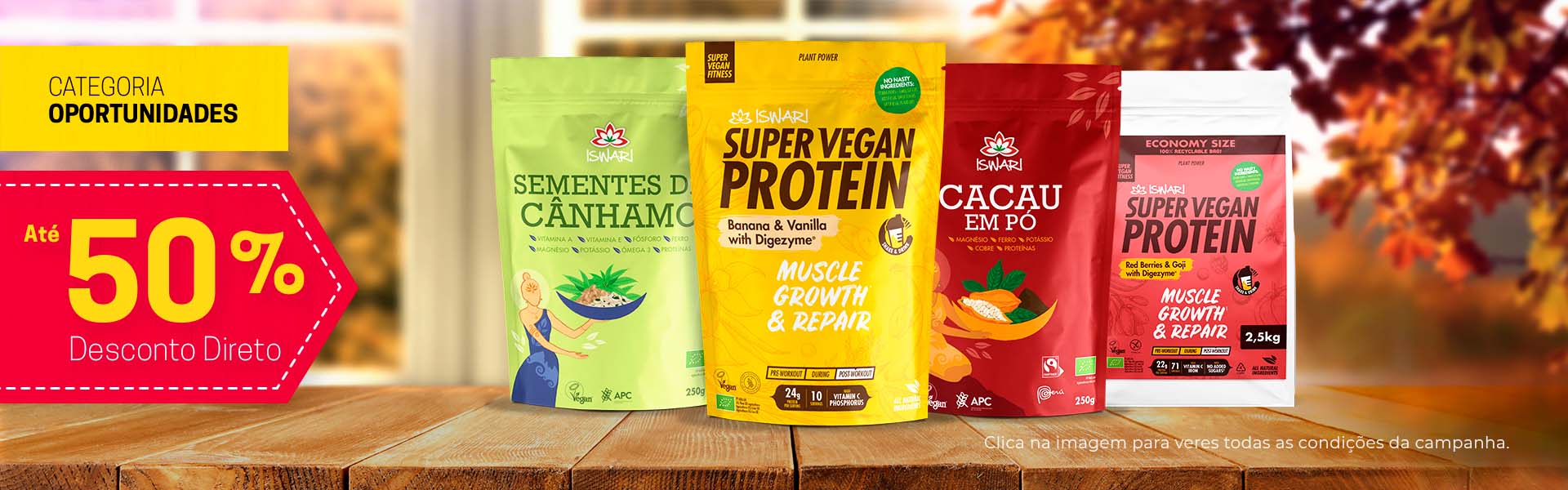 Iswari World - A sua loja de Super Alimentos Online