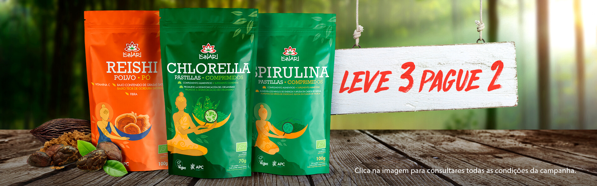 Iswari World - A sua loja de Super Alimentos Online